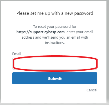 How do I reset the Support Portal password? – CyberlinkASP