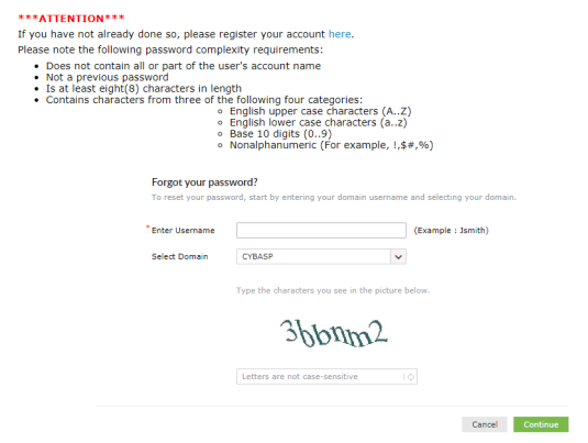 How to Reset your Password and Register for the Self-Service Portal ...