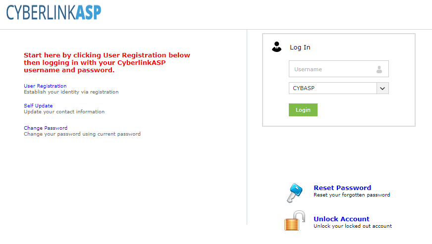 How to Unlock your Account – CyberlinkASP